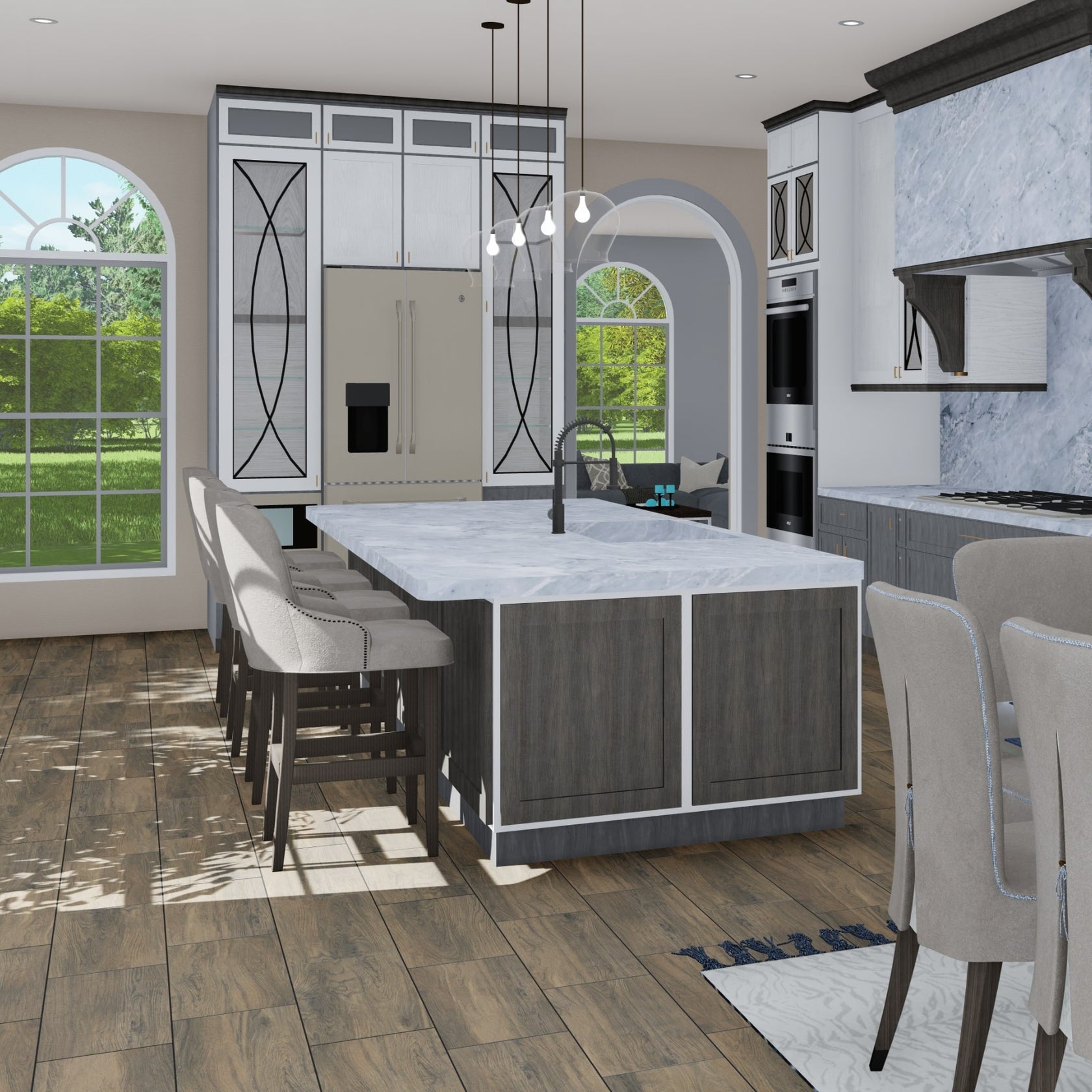 Aged Teak Rainier – Tanzite StoneDecks