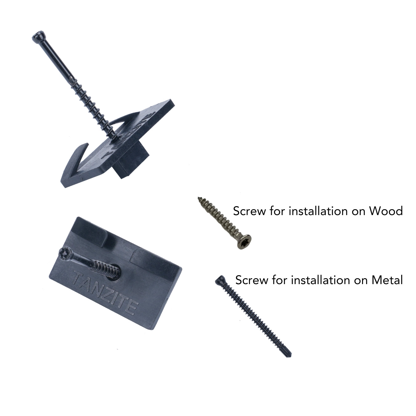 Grooved Clips and Fasteners – Tanzite StoneDecks